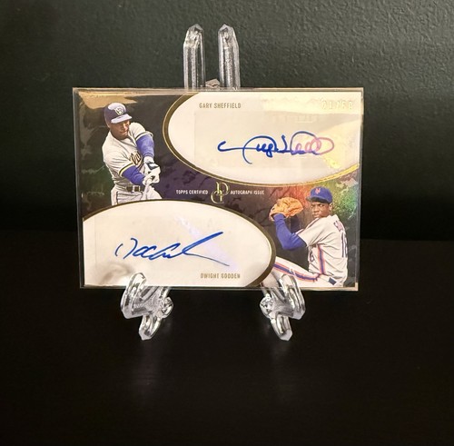 Gary Sheffield/Dwight Gooden 21/50 - 2025 Topps Dynamic Duals Black ...