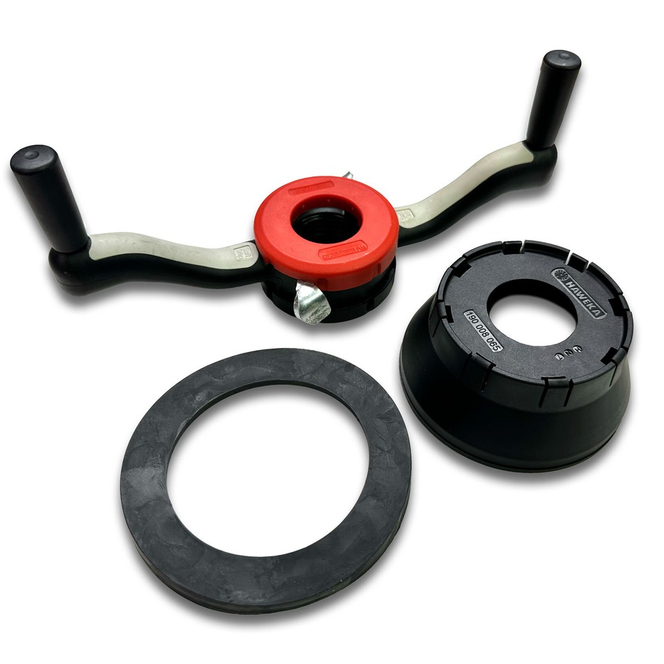 Wheel Balancer Haweka SoftGrip Quick Hub Wing Nut Set 40mm X 4mm Shaft ...