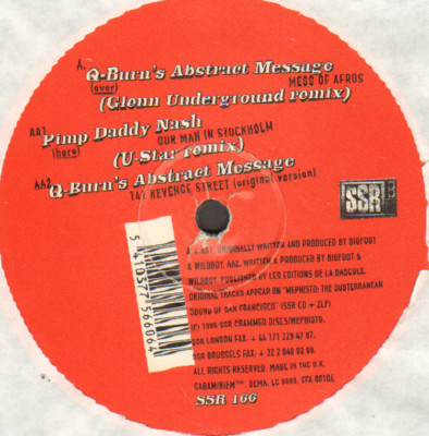Q-Burn's Abstract Message / Pimp DADDY Nash ‎– MEPHISTO Remixes #2 ...