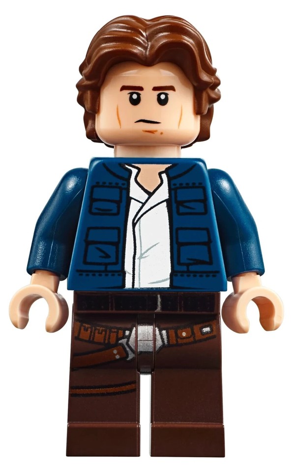 LEGO Star Wars Han Solo + Mynock Minifigure Bird 75192 75243 Millennium ...