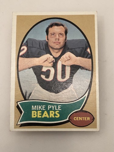 1970 TOPPS MIKE PYLE #37 CHICAGO BEARS FOOTBALL CARD Yale | eBay