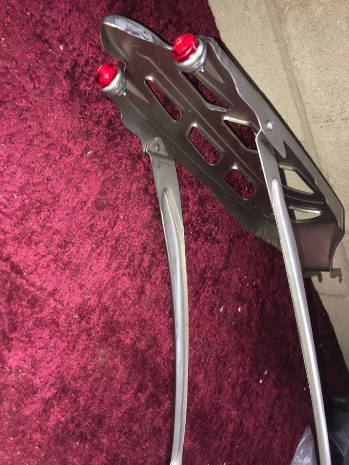 Elgin Columbia bicycle rack carrier for cruiser bike in bare metal with ...