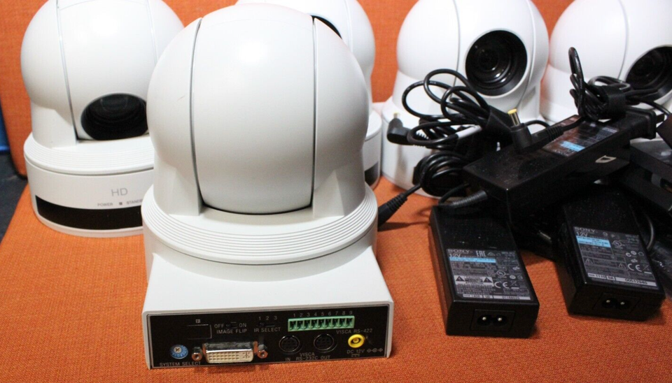 Sony EVI-H100V HD PTZ HD Color Video Security Camera with Remote ...