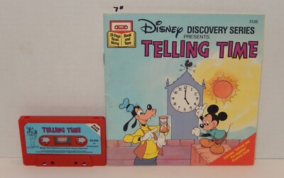 Disney Discovery Series Book & Cassette Telling time | eBay
