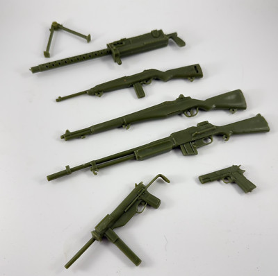 Lot of Vintage GI Joe Military RIfles and Hand Gun | eBay