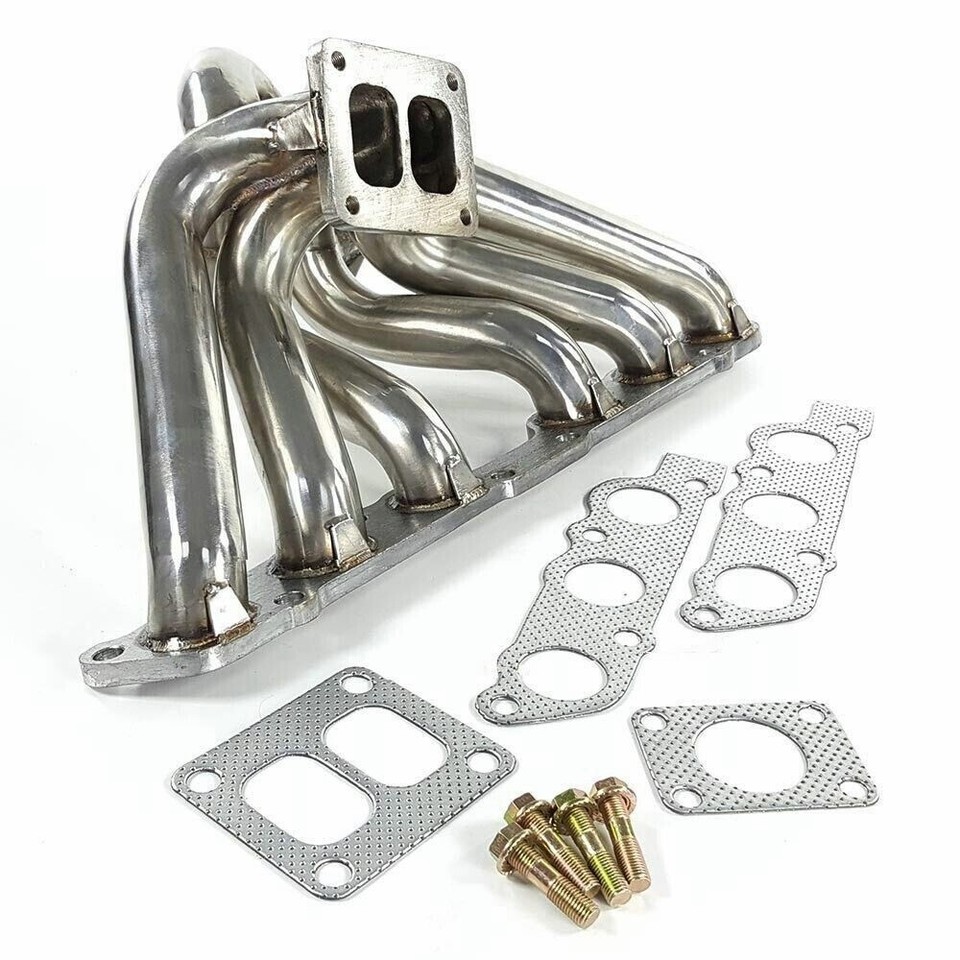 2JZ-GE Headers For Toyota Lexus IS300 GS300 2JZGE Exhaust Manifold T4 ...