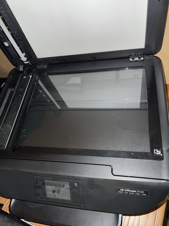 HP Officejet 5740 Printer All In One Copy Print Scan Fax Web Wireless ...