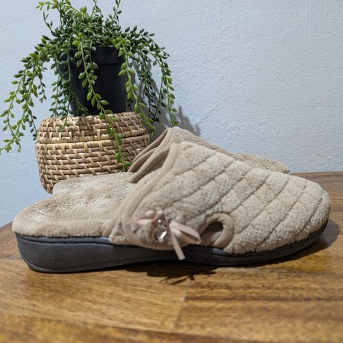 Vionic Adilyn Women's Orthotic Support Slippers-Tan women's size 6 | eBay