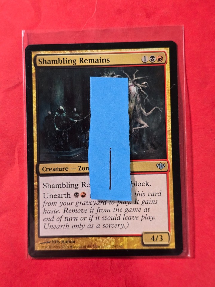 2009 Magic The Gathering Conflux #124 Shambling Remains, UC, NF, cd1 | eBay