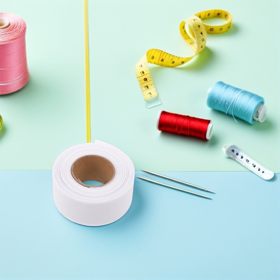 5 Rolls Fishbone Boning Hemming Tape: 5m Fabric Hemming Tape Fishbone ...