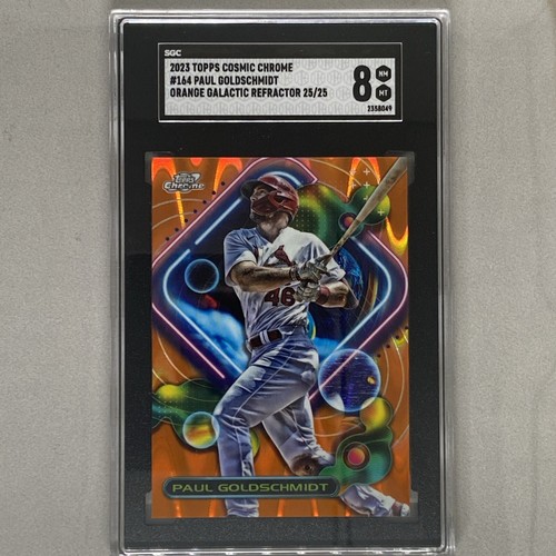 2023 Topps Chrome Cosmic Paul Goldschmidt Orange Galactic /25 Cardinals ...