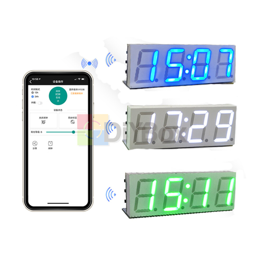 WIFI Timer Clock Module Wireless Network Auto Timing Digital Electronic ...