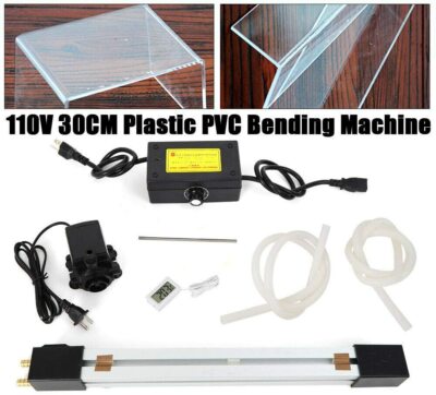 12" Acrylic PVC Plastic Strip Heater Bender Bending Machine 110V 1-6mm ...