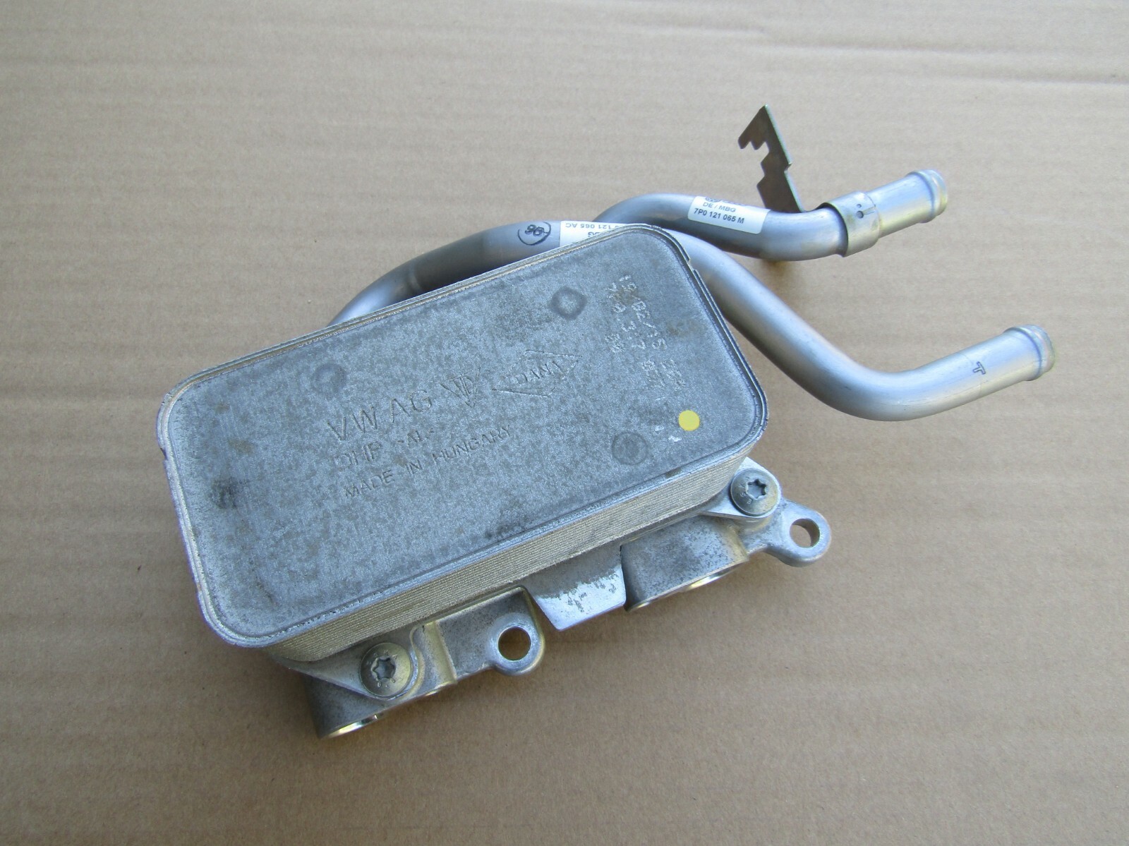 Porsche Cayenne 958 92A 2015 Auto Transmission Preheater Oil Cooler ...