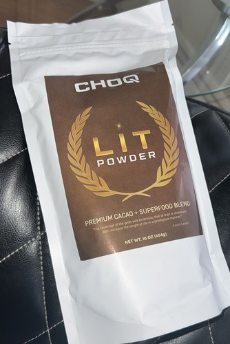 CHOQ Lit Powder Premium Cacao Superfood Blend New (454g) | eBay