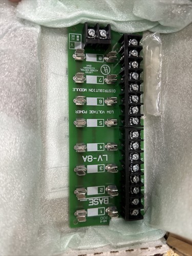 BASE ELECTRONICS LOW VOLTAGE POWER DISTRIBUTION MODULE LV-8A | eBay