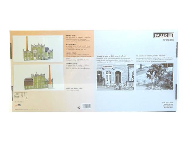 (X) Faller 190081 - 1/87 / H0 Brauerei Peschl - Neu online kaufen | eBay