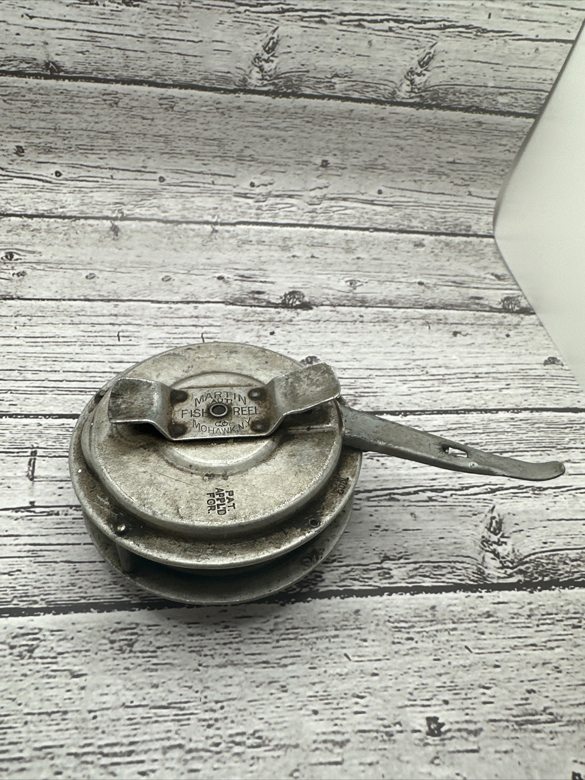 Vintage MARTIN AUT’ Fish Reel Original “PAT APPL’D FOR.” First In ...