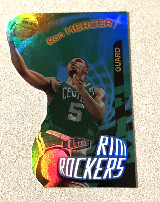 1997-98 Fleer Ultra Rim Rockers Die Cut #1RR Ron Mercer Celtics | eBay