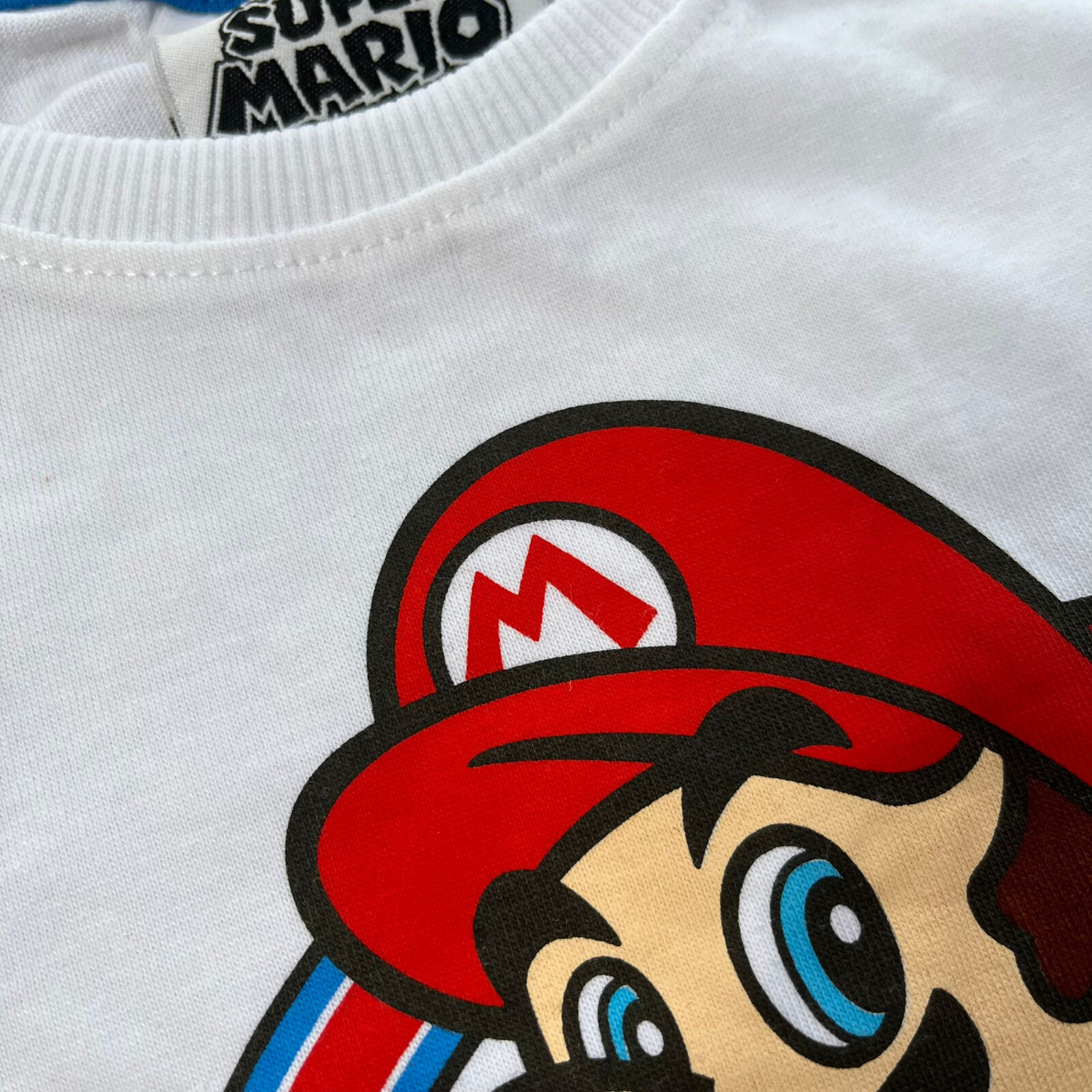 Boys Girls Super Mario T-Shirt Top Short Sleeve Kids Age 3 - 14 Years ...