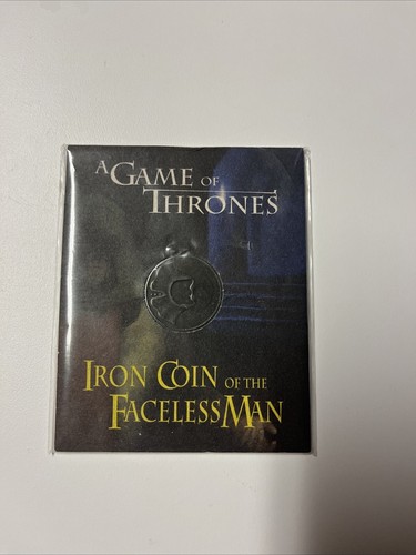 Game of Thrones: Licensed Iron Coin of the Faceless Man by Shire Post ...