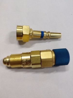 Argon Inert Gas Regulator to Hose Quick Connect/Connector Disconnect ...