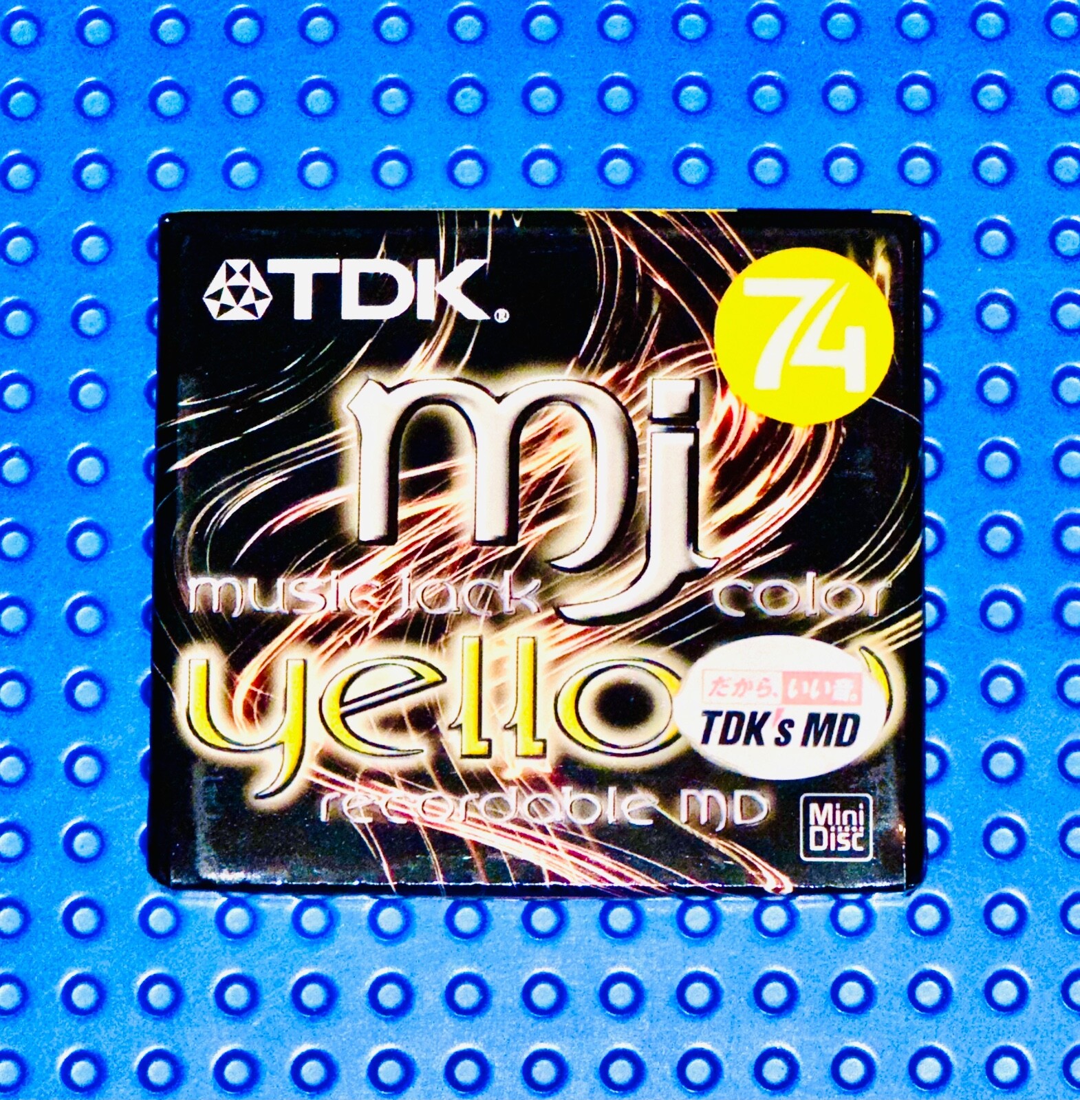 MD TDK MUSIC JACK MJ 74 YELLOW BLANK MINI DISC (1) (SEALED) | eBay