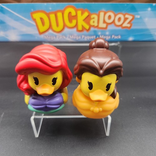 NEW Disney Duckalooz Ariel & Belle Princess Rubber Duck collectibles ...