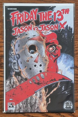 Friday the 13th Jason vs Jason X #2 Blood Red Foil Edition Avatar 2006 ...