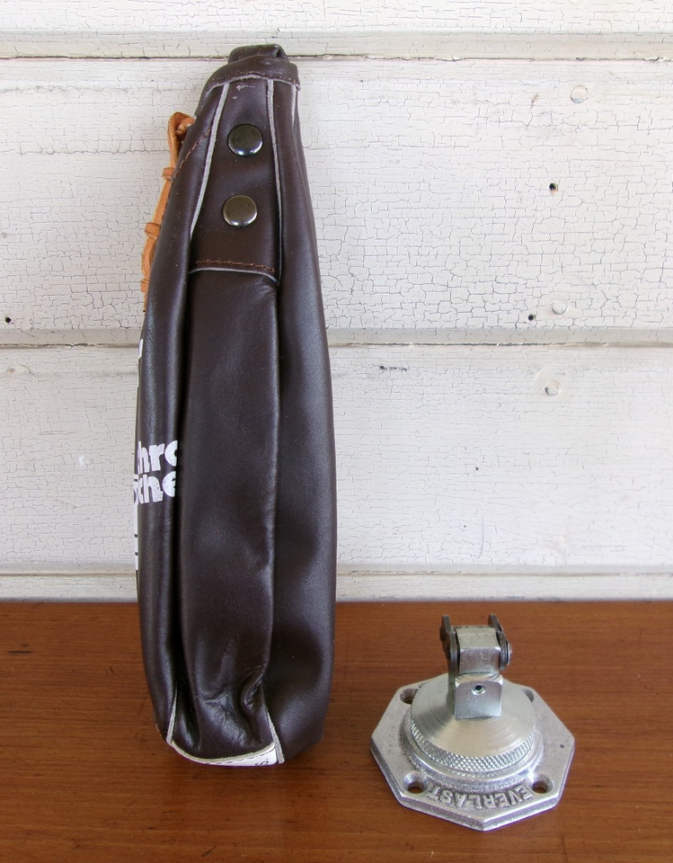 Vtg Ball Bearing Everlast Boxing Striking Bag Swivel & Kroydon Leather ...