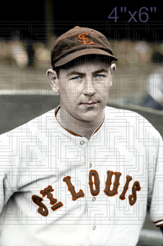 Frank Grube - 1934 St. Louis Browns - choose a style - colorized print ...