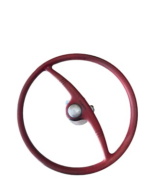 Vintage KAINER Hydroplane Racing Boat steering Wheel With cable Pulley ...