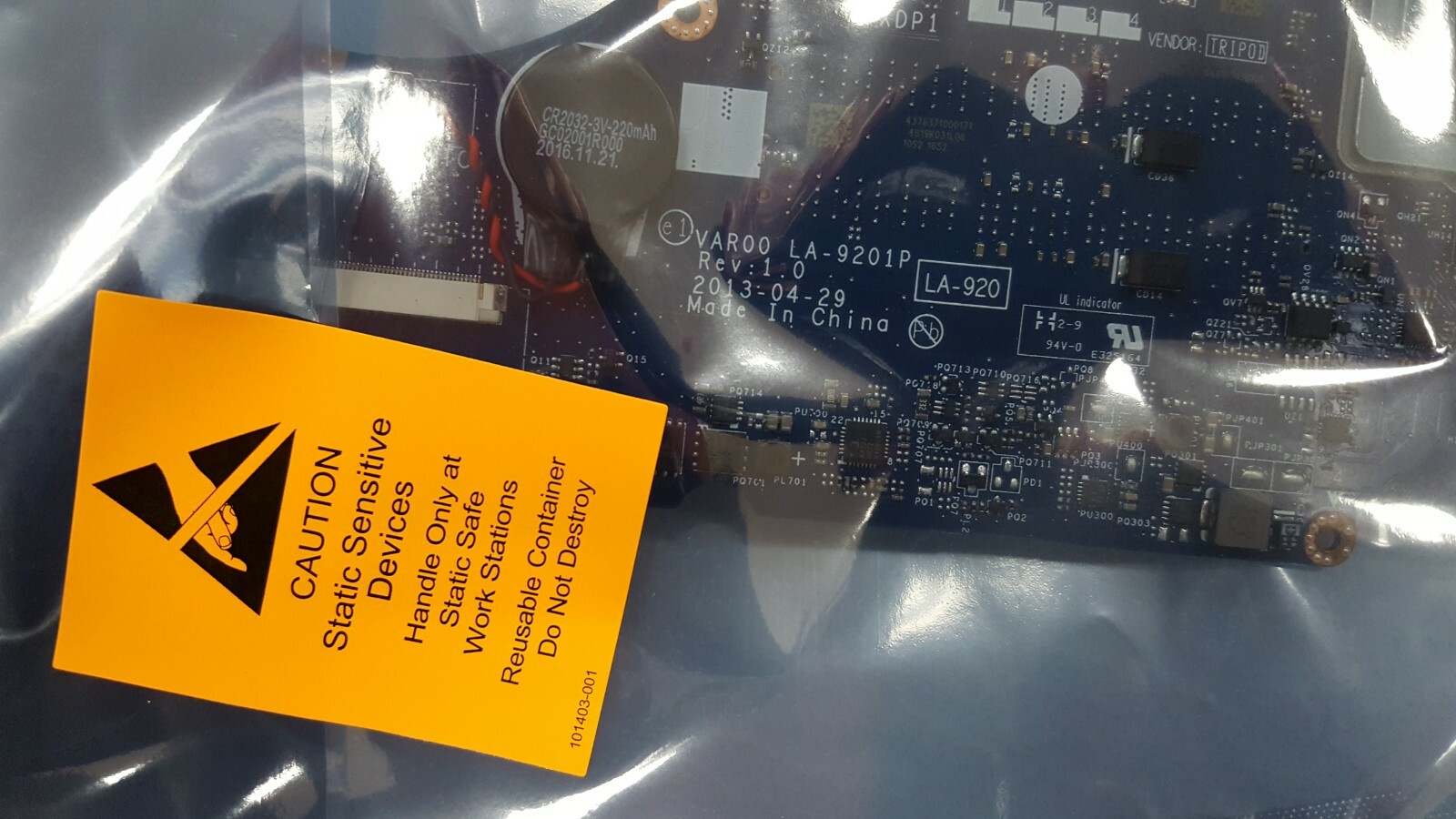 2KVD5 Dell Alienware 14 M14X R3 GTX 765M VAR00 LA-9201P DDR3L Laptop ...