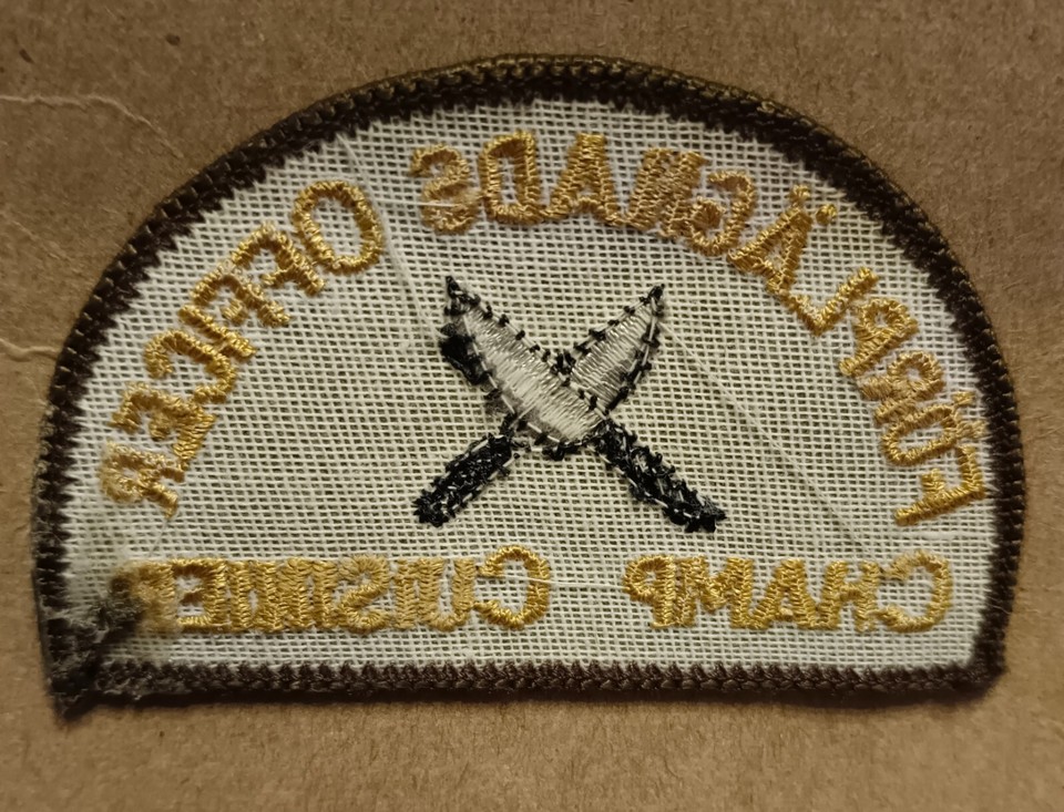 SWEDEN MILITARY ARMY SUPPLY OFFICER FÖRPLÄGNADS OFFICER FIELD KITCHEN ...