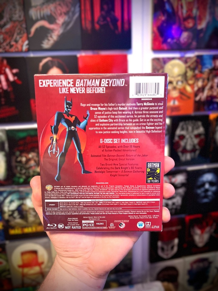BATMAN BEYOND: THE COMPLETE SERIES Bluray w/SLIPCASE (BRAND NEW, SEALED ...