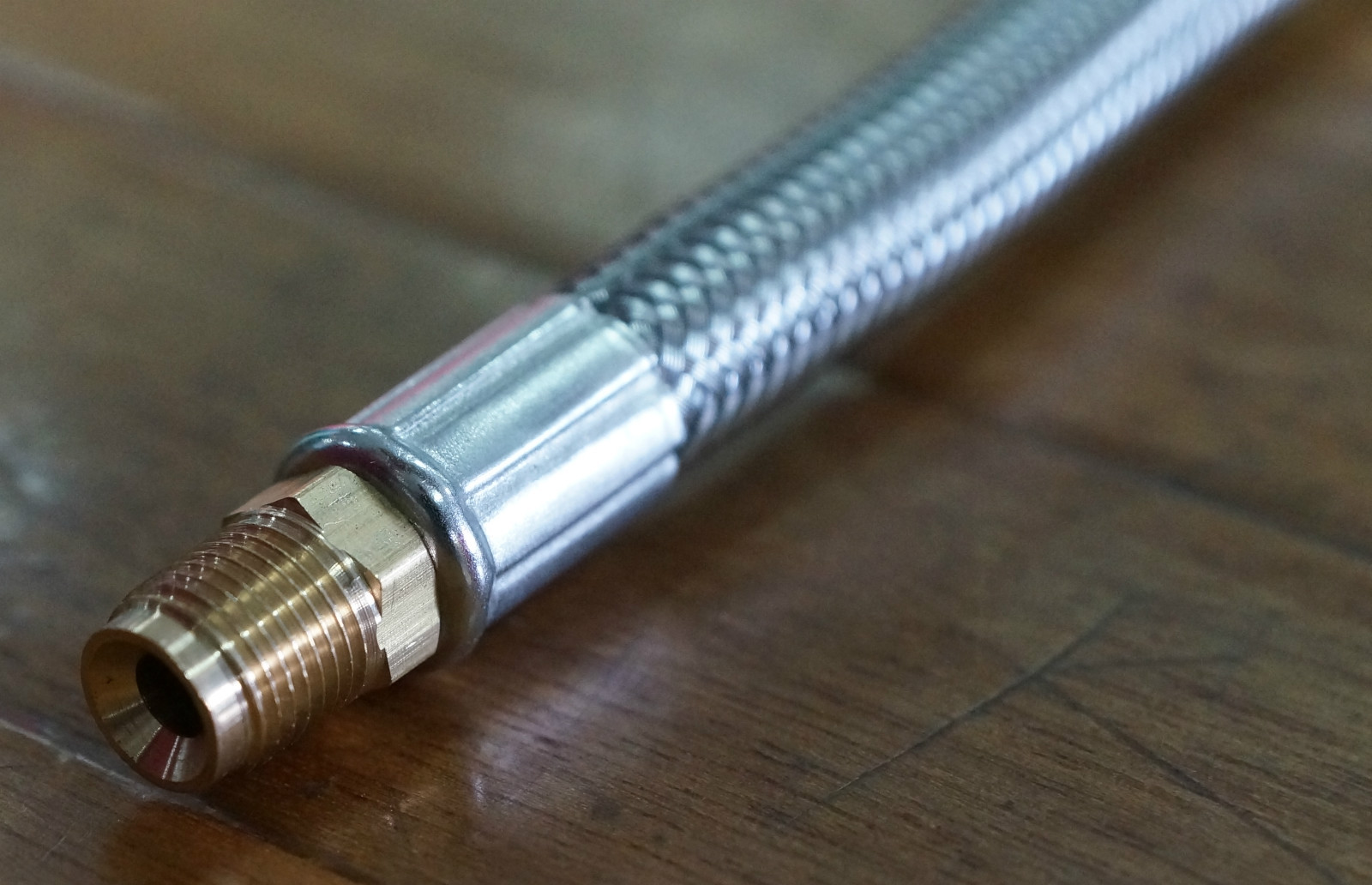 LPG Braided Gas Hose Pigtails For Caravan, Boat HW POL - 1/4" Invert ...