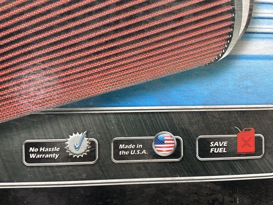 Airaid 700-463 High-Flow Cold Air Intake Air Filter For Diesel 6" Inlet ...