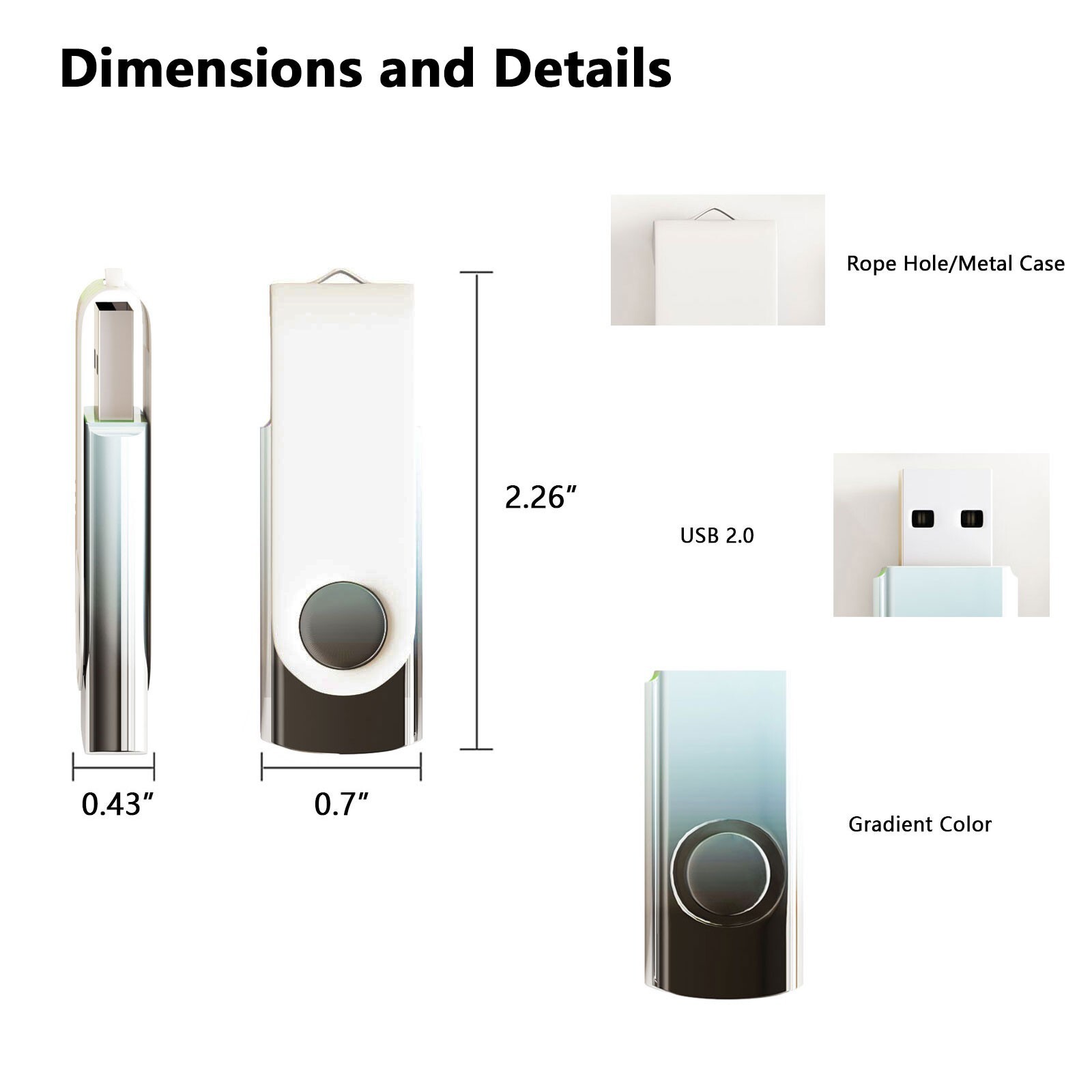 Wholesale 5/10 Pack 128MB 4GB 32GB USB Flash Drives, Memory Stick, Data ...