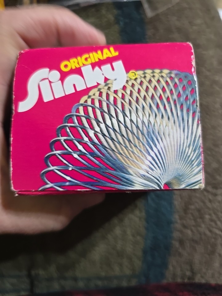 Slinky Walking Spring Toy Vintage 1980s Metal, New in Original Sealed ...