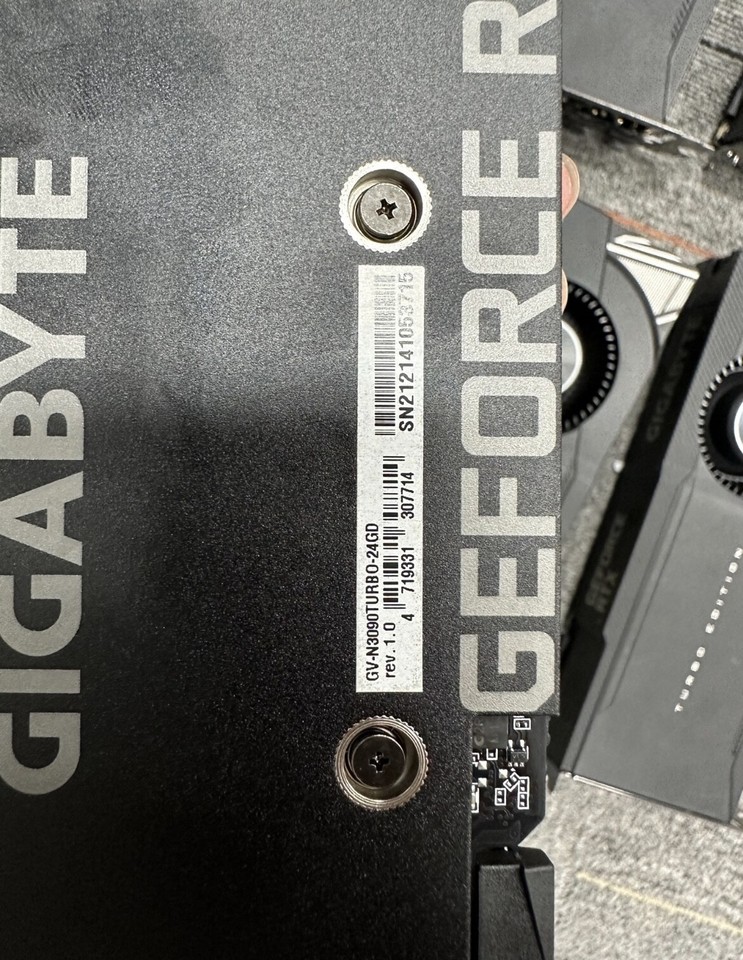 GeForce RTX 3090 24GB Public Turbo Graphics Card For Server OR GAMING ...