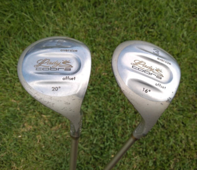 Lady Cobra Oversize Offset 3 & 5 Wood 16 & 20 Degrees RH Ladies | eBay