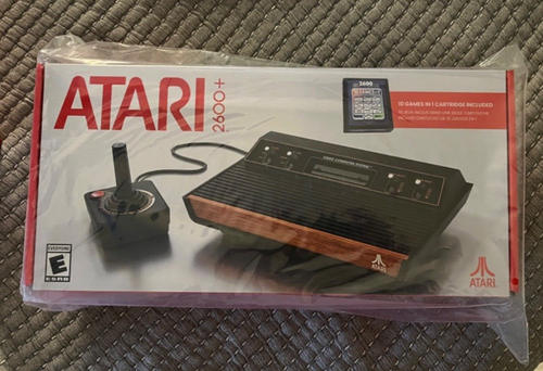 NEW! ATARI 2600+ HDMI Game Console Plus 10 Game Cartridge NEW | eBay