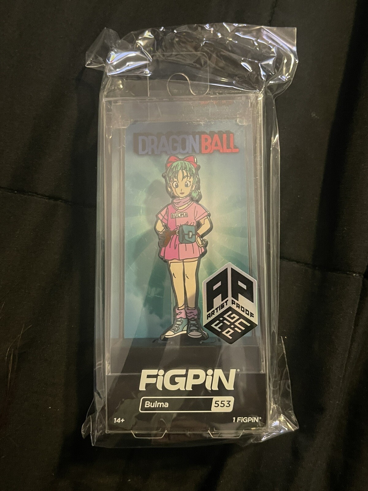 FiGPiN Artist Proof Bulma #553 AP Pin Dragon Ball OG | eBay