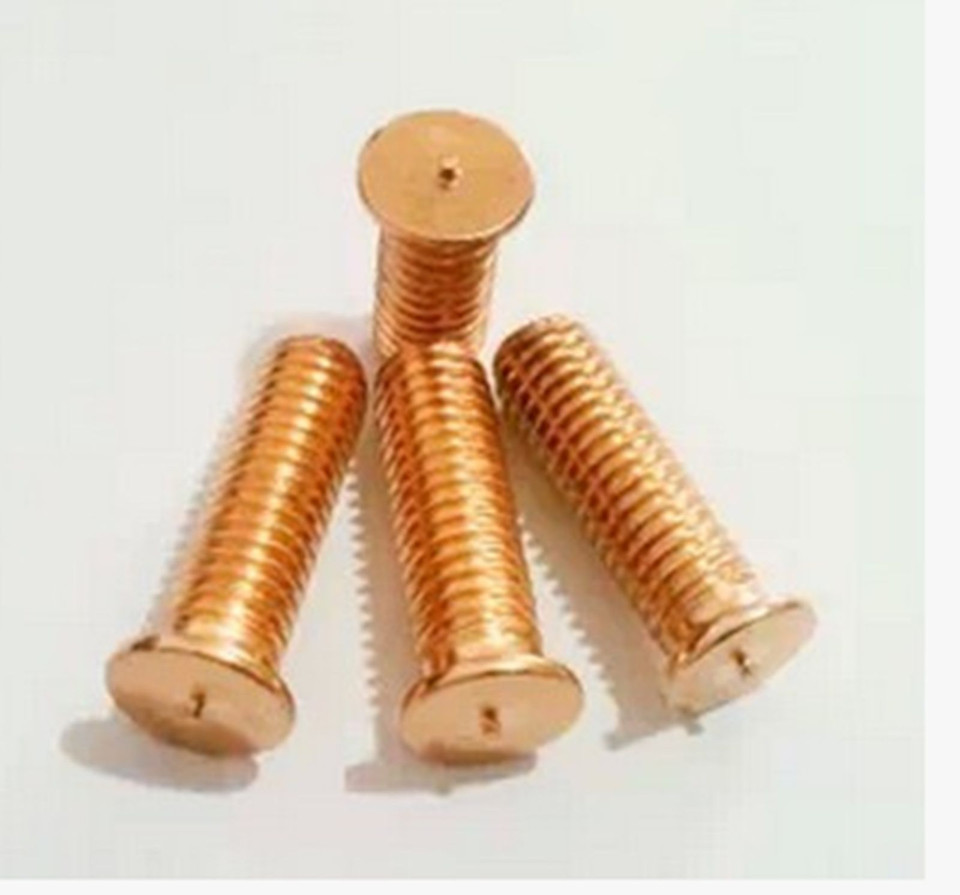 100pcs M5X8 Plated copper welding screw | eBay