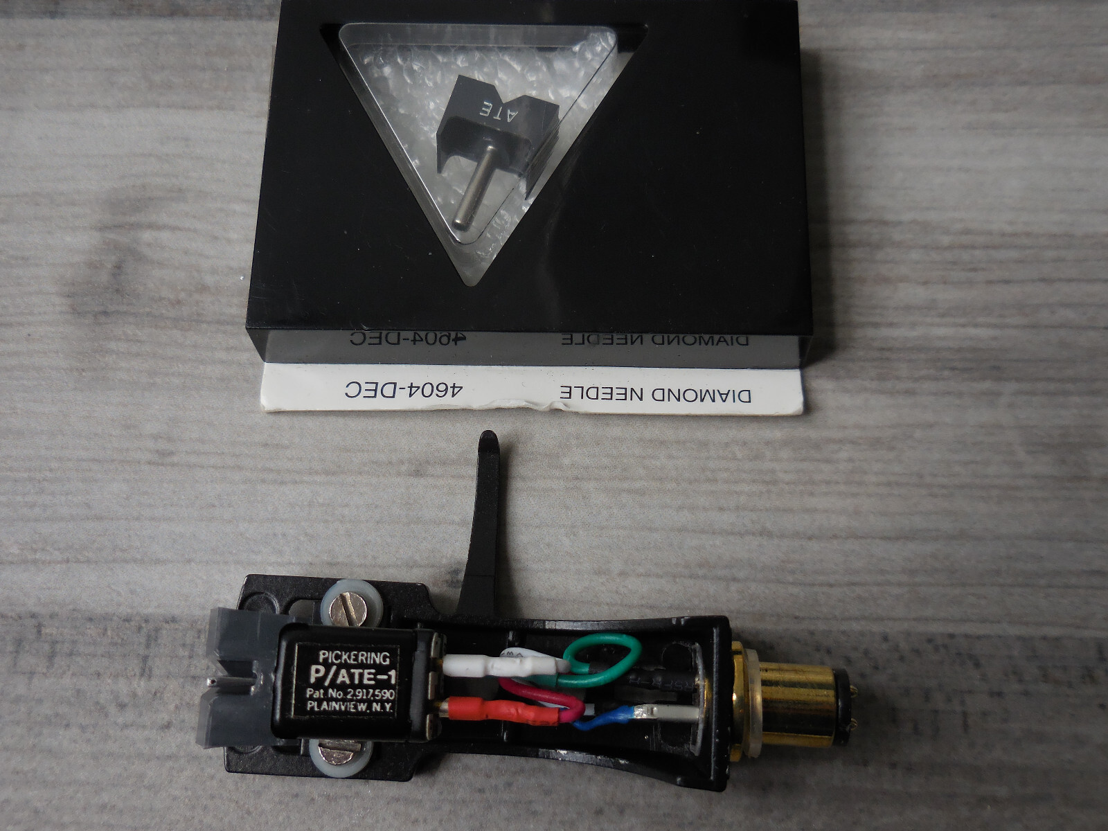 PICKERING V15/AT-1 CARTRIDGE Mounted New Head-shell Two New Needles | eBay