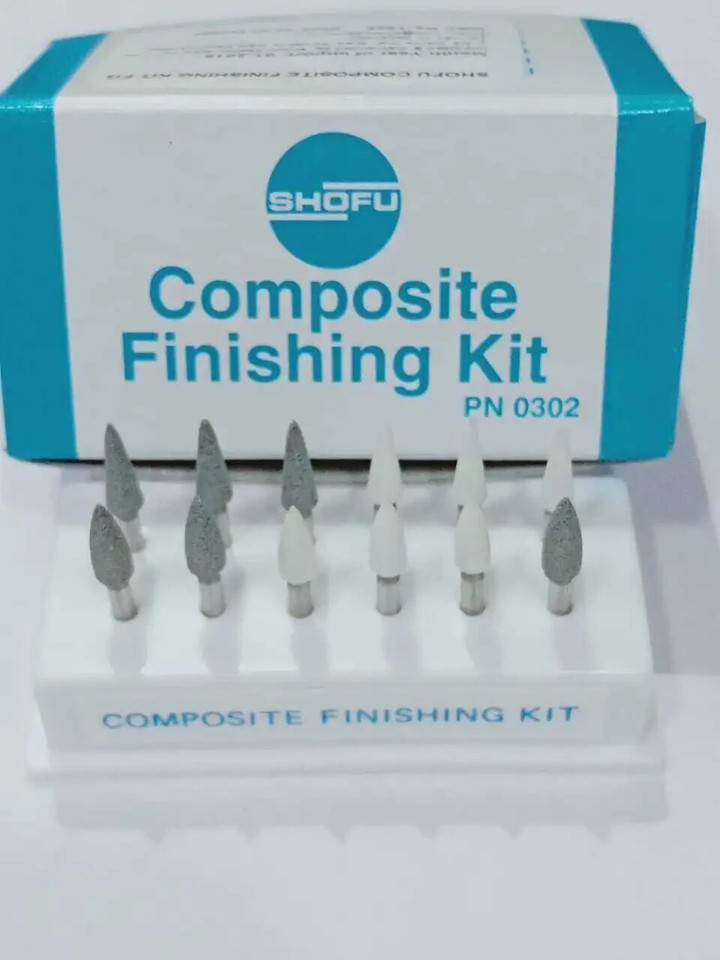 Dental Shofu Composite Finishing and polishing Kit 12 mounted points | eBay