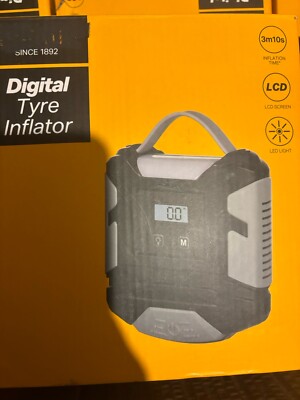 Halfords Digital car van Tyre air pump Inflator, lcd Screen | eBay UK