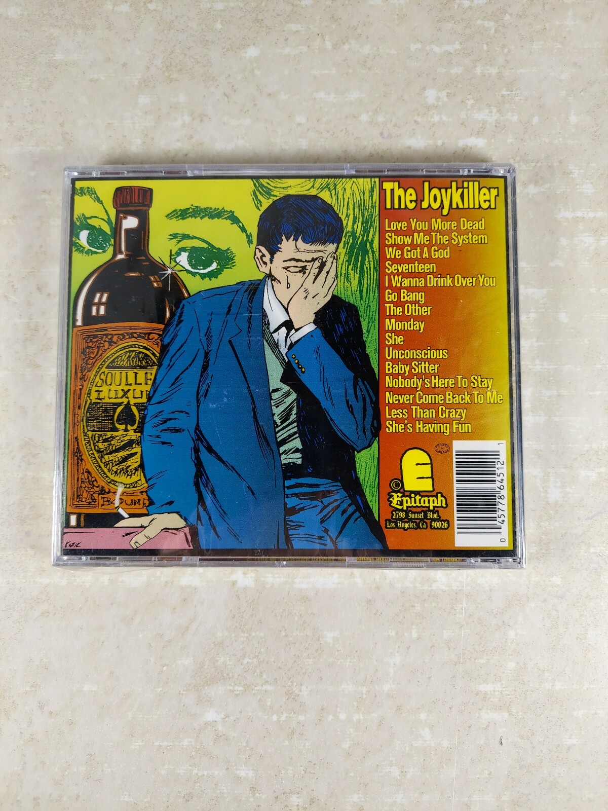 THE JOYKILLER THE JOYKILLER NEW CD Epitaph Punk Rock 1995 | eBay