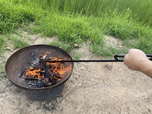 Fierywater 40-Inch Long Fire Poker by One Piece Solid Steel - Heavy ...