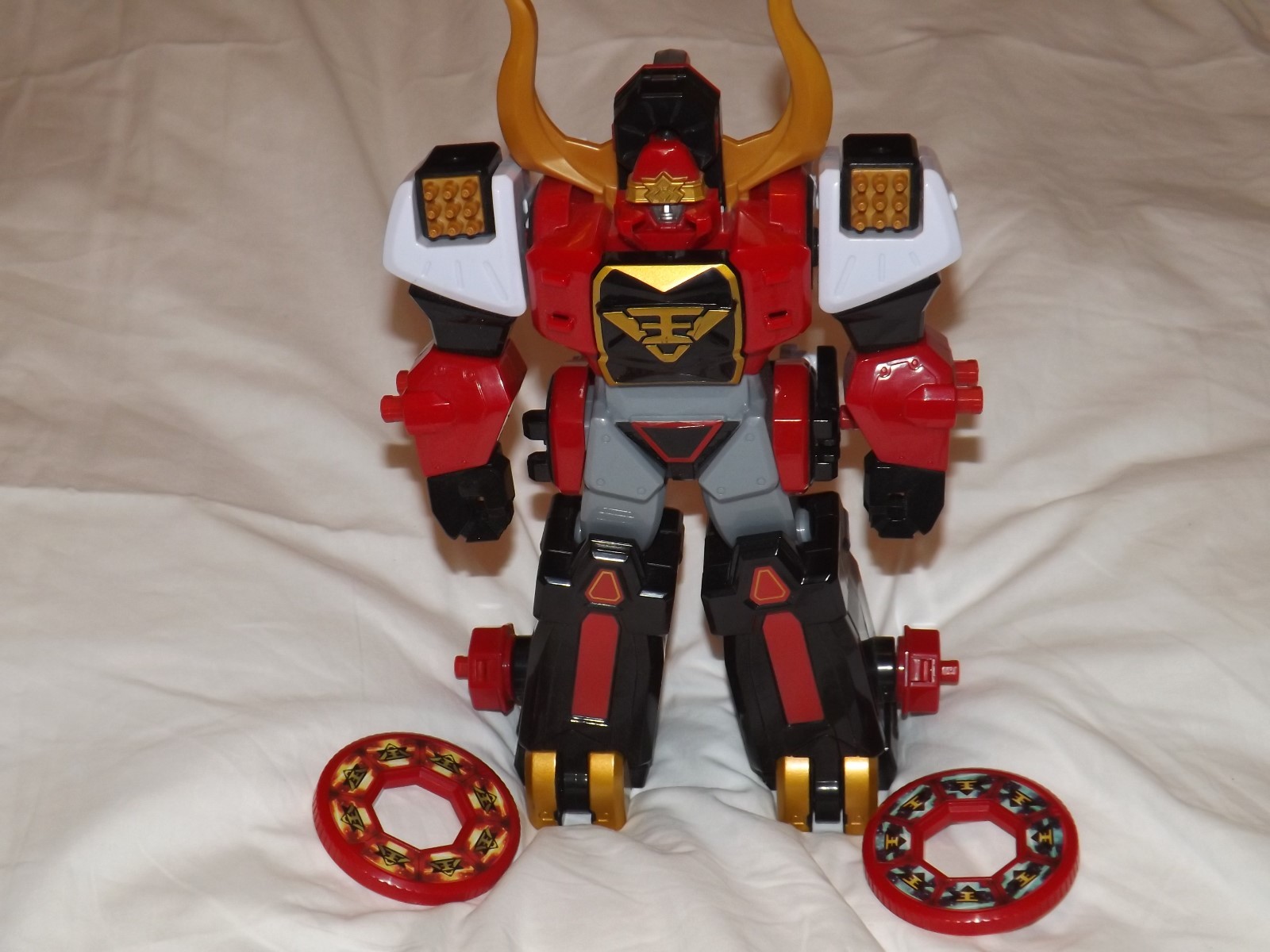 LARGE SUPER SAMURAI POWER RANGERS RANGER MEGAZORD ZORD ORIGAMI MULTI ...